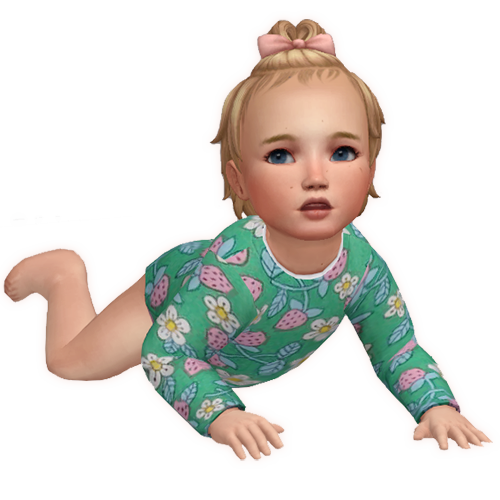 🍉🇺🇦 Seaslugsims Base Game Infant Onesie Recolor 35