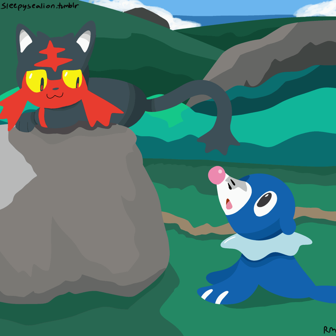 Pretty Much A Popplio Fanart Blog On Tumblr