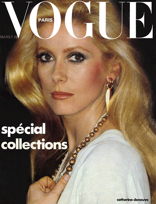 Catherine Deneuve by Helmut Newton for Vogue... - Chic As F**k Catherine Deneuve by Helmut Newton for Vogue... - Chic As F**k