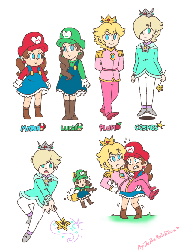 Mario Gender Swap