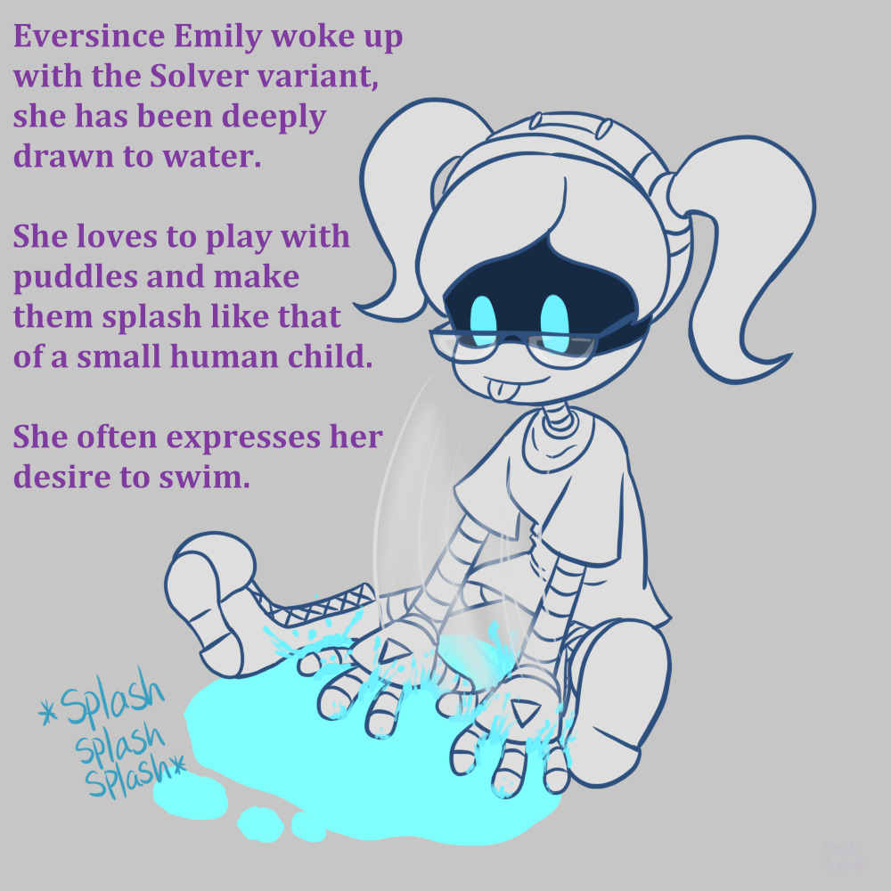 Uzi and Emily, two sides of the same Solver. ~BatBook~ Note: Emily is immune to the negative ...