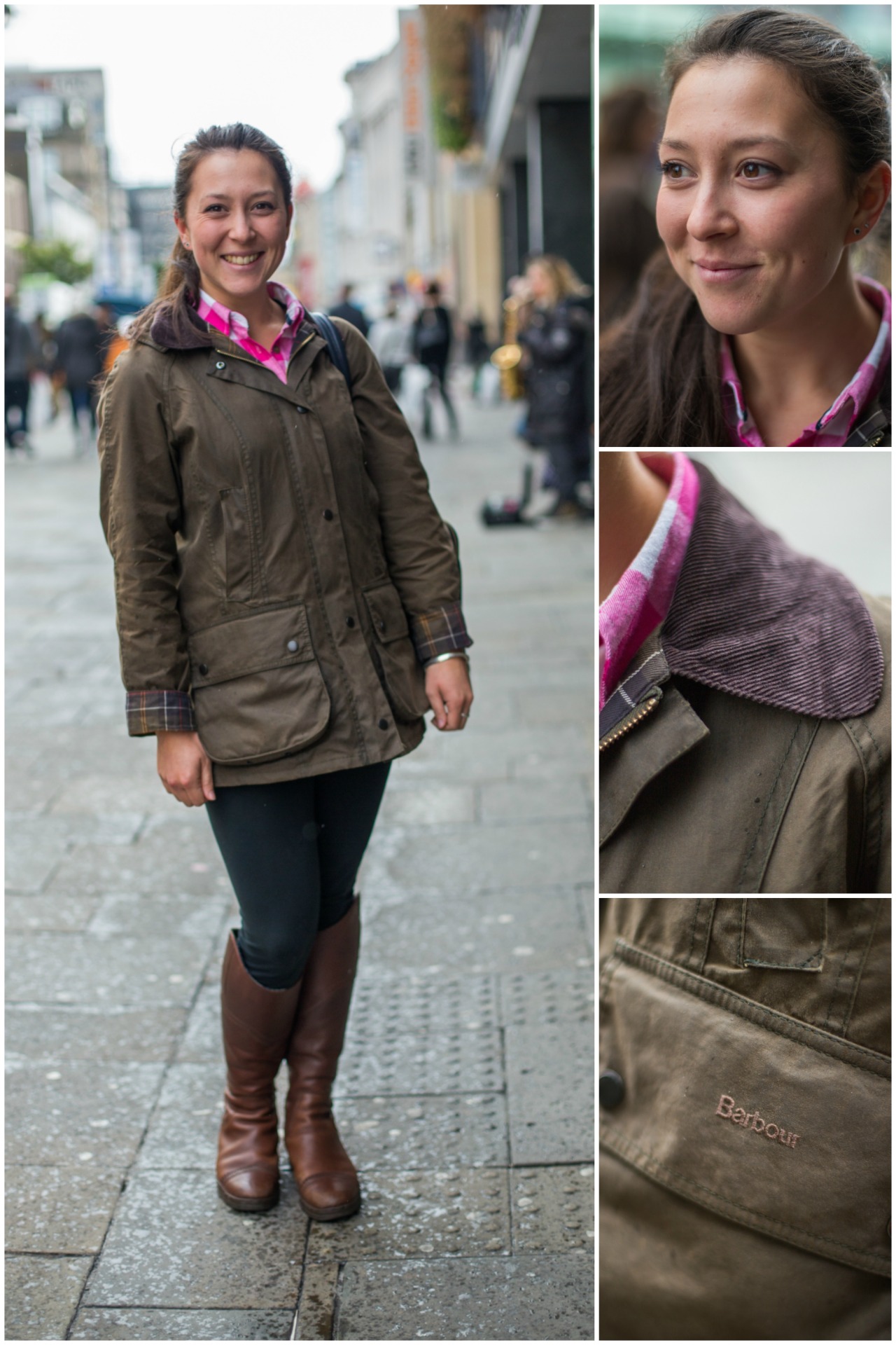 Barbour People — We Spotted Miranda Wearing Her Barbour Wax Jacket