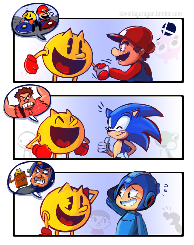 Kevin Fagaragans Blog — They All Met Pac Man Before He Was Invited For