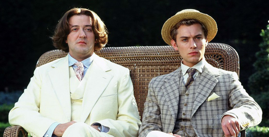 Oscarwetnwilde • Stephen Fry As Oscar Wilde And Jude Law As Lord