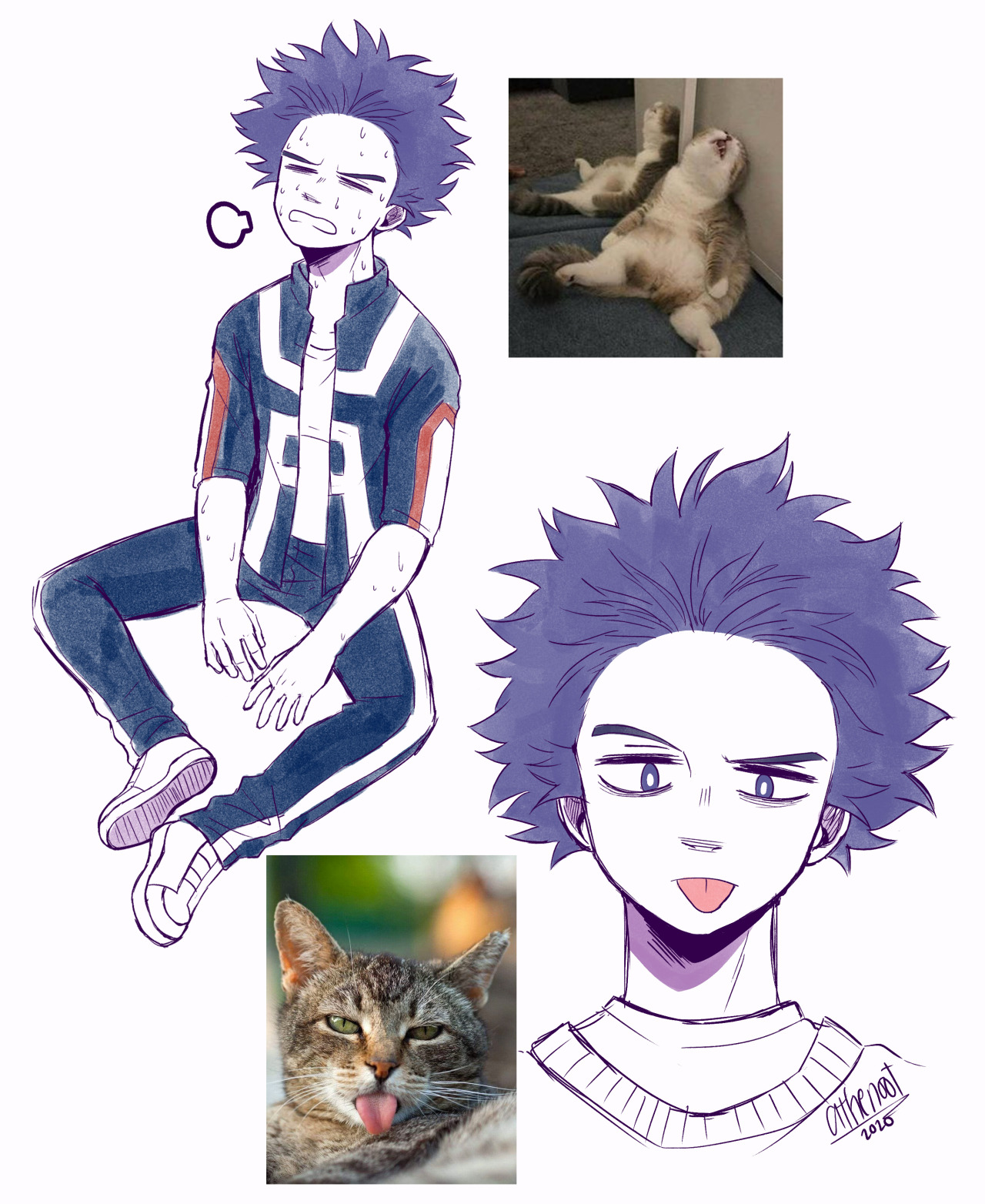 Enjoy The Vibes Created Here Today Shinsou But As Cat Images Bc I Have No Self