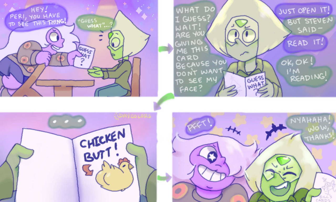 Hey There — A Few People Requested Amethyst And Peridot D
