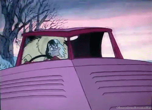 Cruella Deville Driving