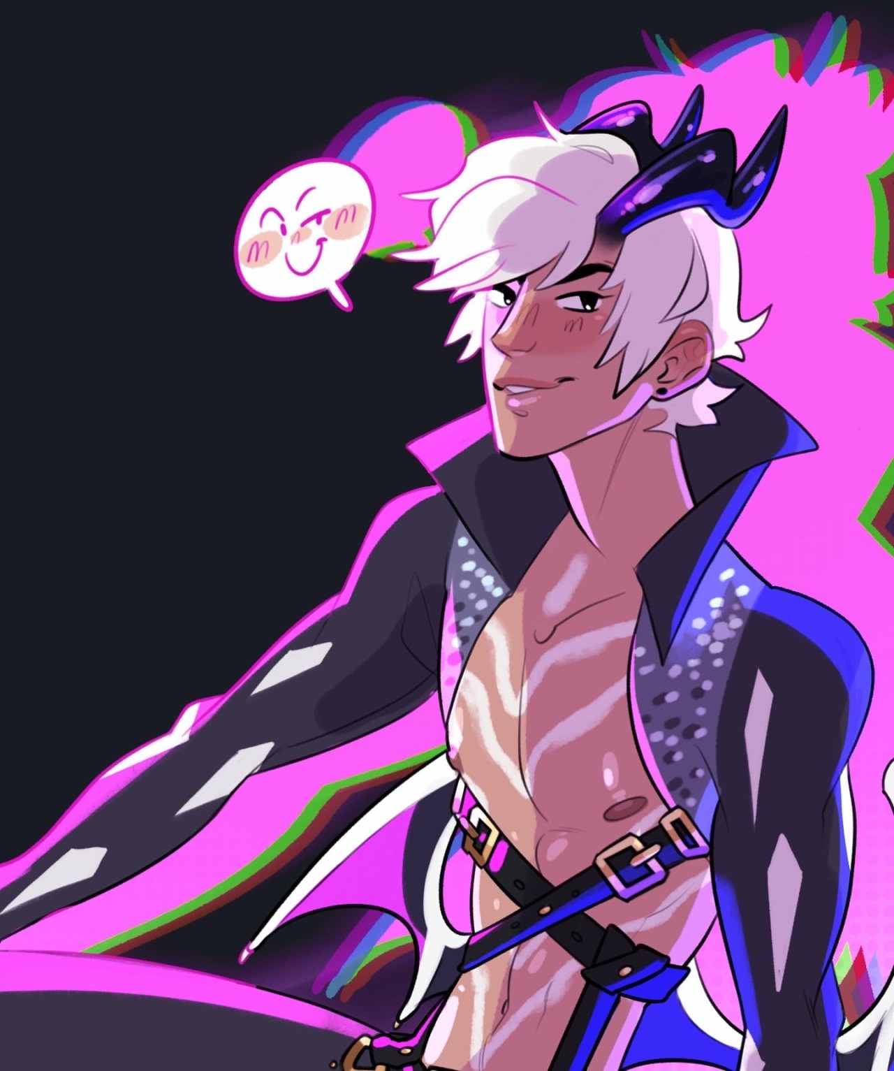 Pink Slorg Central Obey Me Asmodeus And Mammon Commissions These