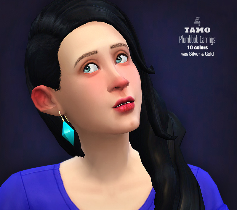 Plumbbob Earrings For The Sims 4 Ladies Download Tamo