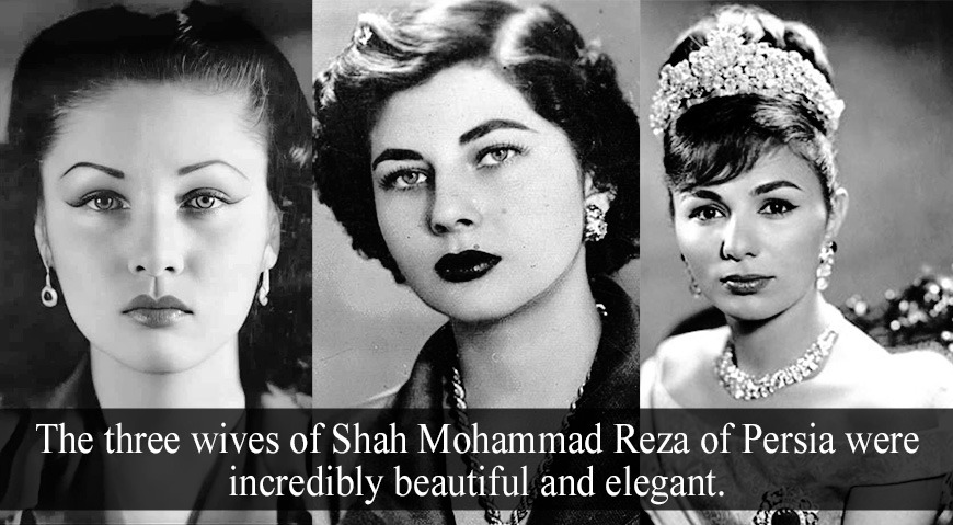 The Three Wives Of Shah Mohammad Reza Of Persia Royal Confessions