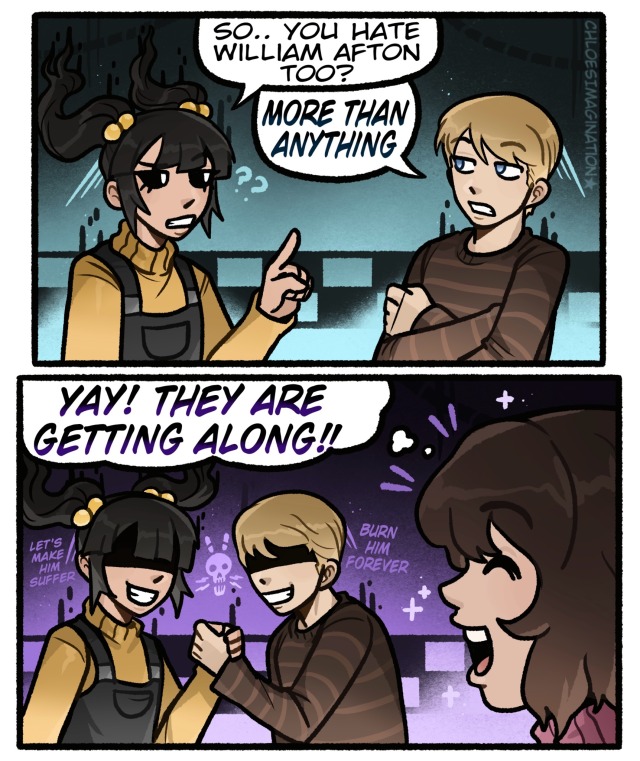 Abby Lets Cassidy Meet Her Fnaf Movie Friend Chloesimaginationthings On Tumblr