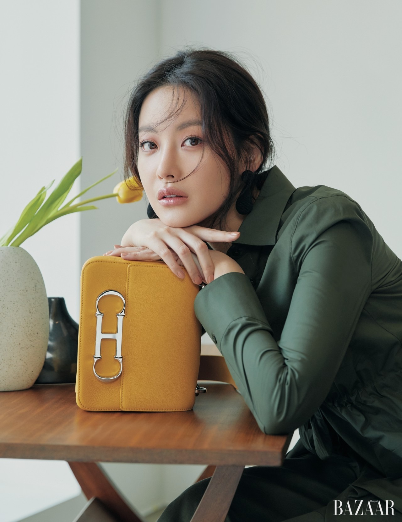 Oh Yeon Seo Harpers Bazaar Magazine April Issue Korean Photoshoots