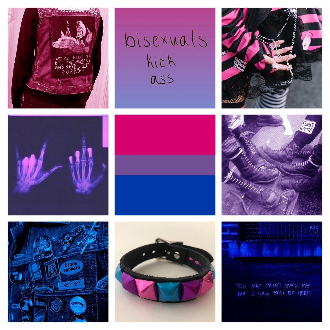 Punk Based Bi Moodboard~ For An Anon Hope You Like The Look Want