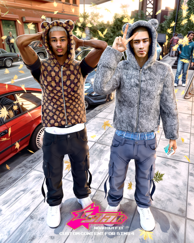 NOAH OUTFIT – @gstar-sims on Tumblr