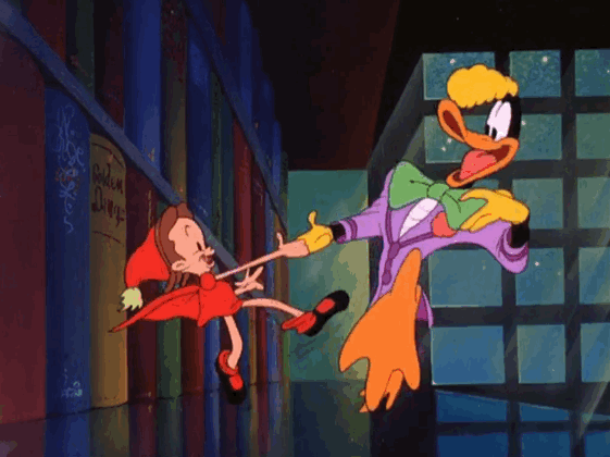 Celebration Shuffle Book Revue 1946 S Warner Bros Looney Tunes Daffy Duck Red Riding Hood