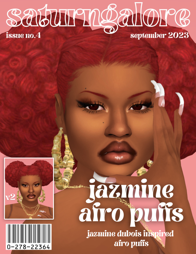 Saturngalore Jazmine Afro Puffs 🍒