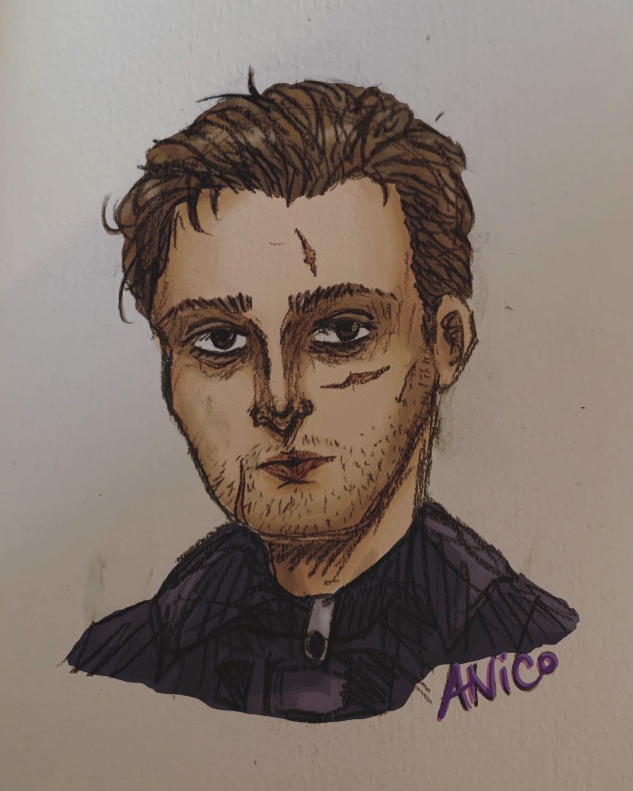 How I Imagine Simon Ghost Riley 👻 Anico Art