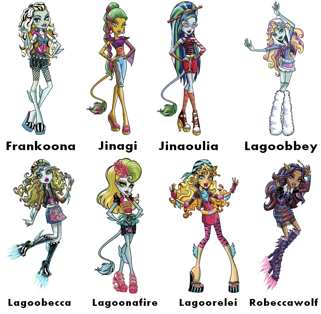 Monster High Freaky Fusion Lagoonafire