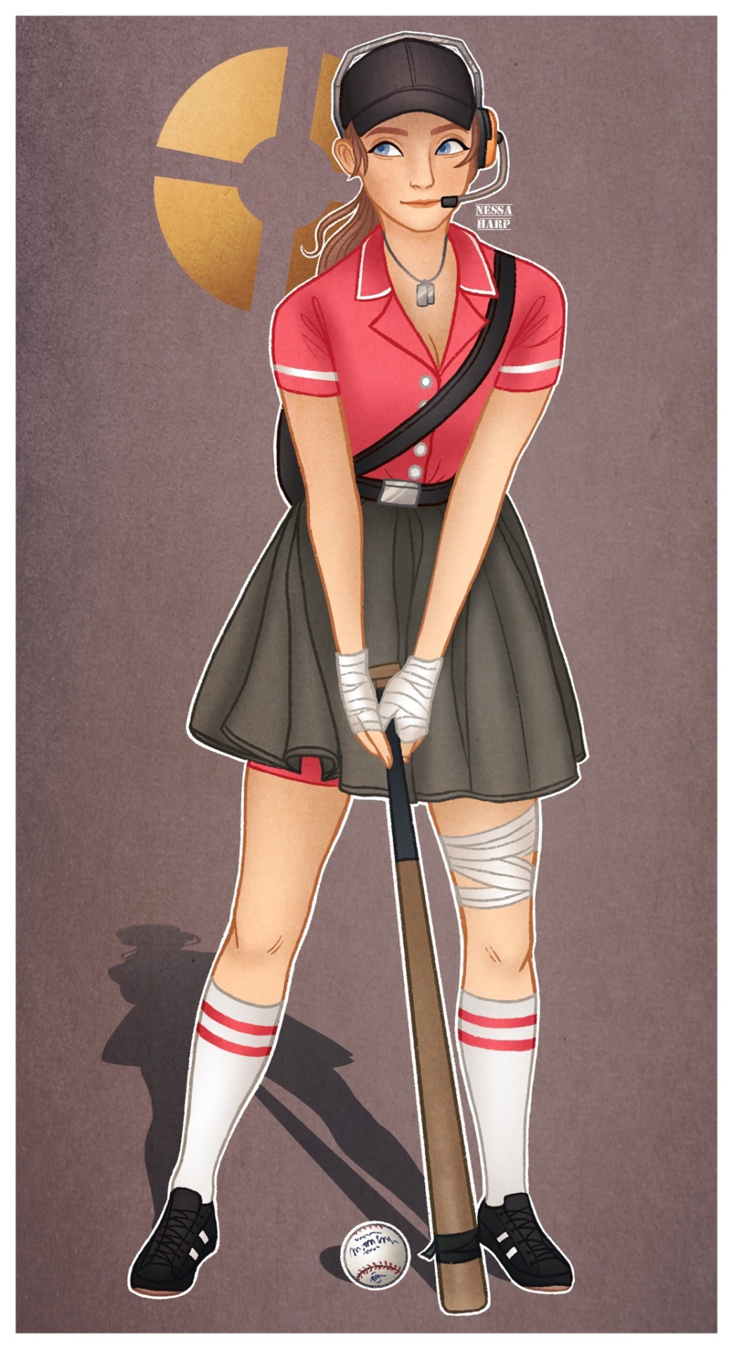 Scout Tf2 Cosplay Girl