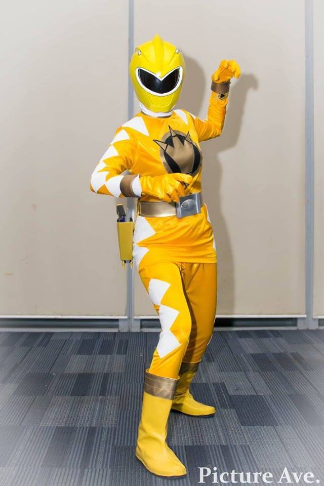 Yellow Dino Ranger Abareyellow Cosplayed By Bernadeth Pena Tokucosplay On Tumblr