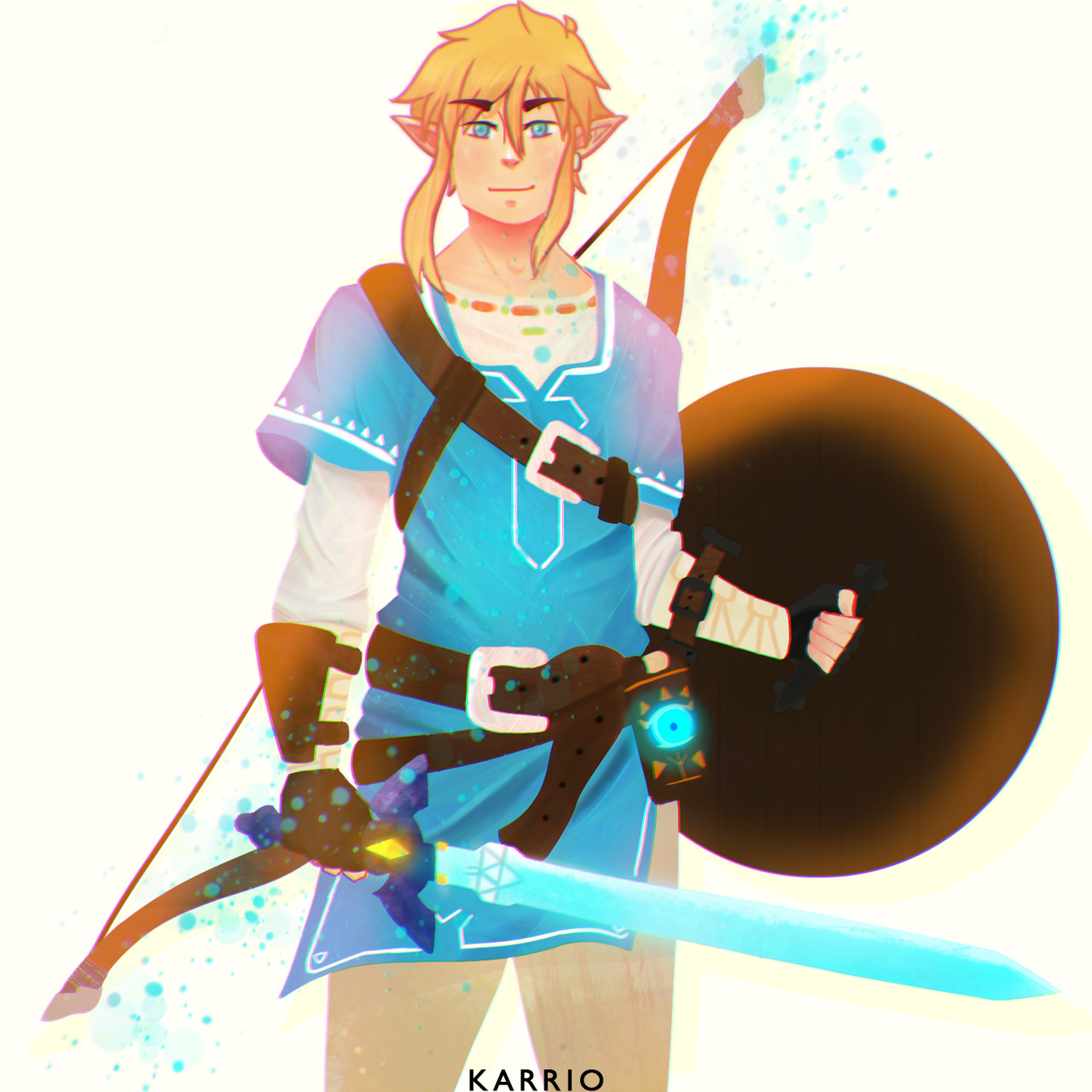 Karrio Link Breath Of The Wild Fan Art Please Follow Me