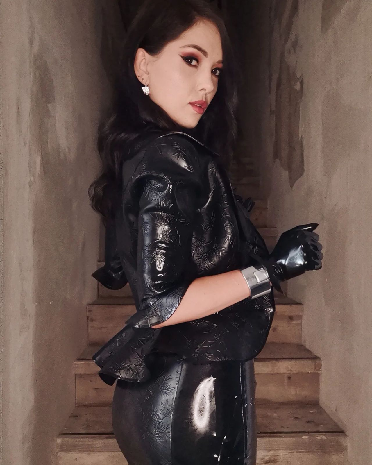 Tight And Shiny Clothes On Tumblr Image Tagged With Lipstick Latex