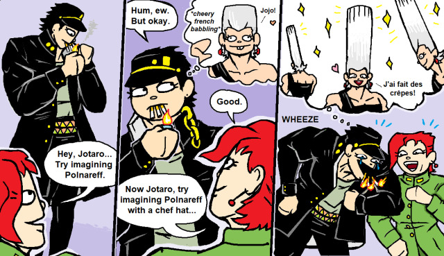 Lolo's Jojo Shitpost Comics on Tumblr: Image tagged with jjba, stardust crusaders, jotaro kujo
