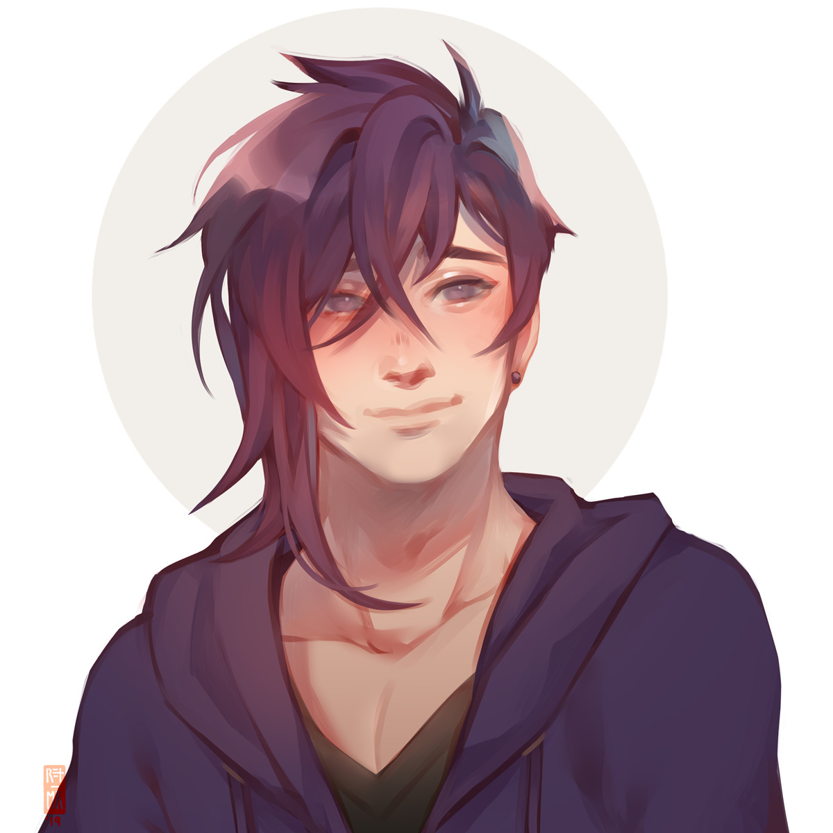 We Met Once Long Ago A Very Soft Sebastian Commission From Twitter 💜🖤