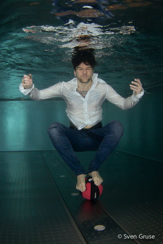 Underwater Men Underwater Barefaced Clothed Cutie