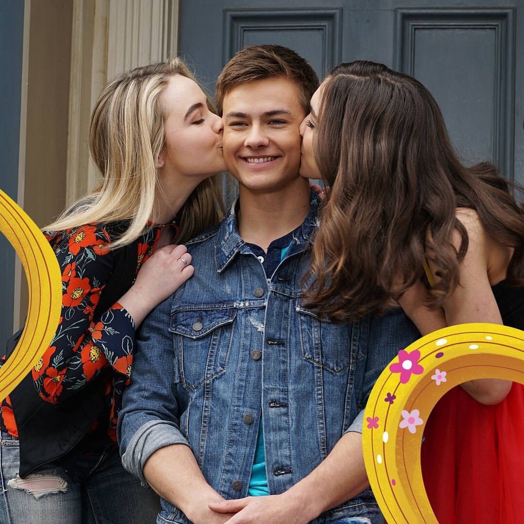 Rowan Blanchard And Peyton Meyer Kissing