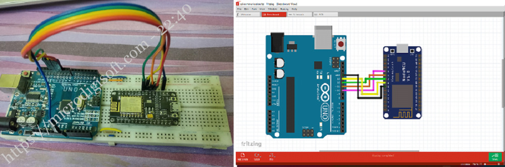 ESP8266-NodeMCU SPI Communication with Arduino IDE – @microdigisoft on ...
