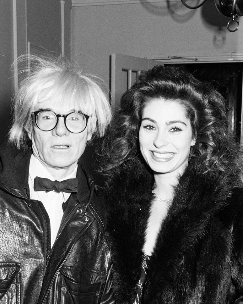 Andy Warhol And Dolly Fox Photographed At An Event Eclectic Vibes