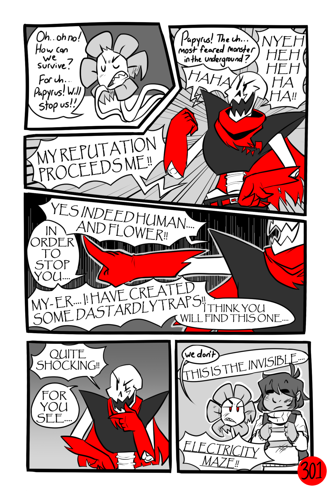 Unofficial Underfell Unofficial Underfell Comic Part 6 Cold Frisk