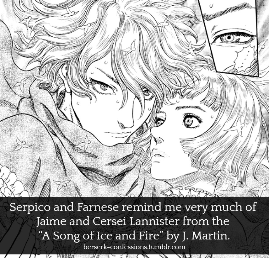 Berserk Farnese Fire The Series Uses Four Pieces Of Theme Music Two Opening And Ending Themes