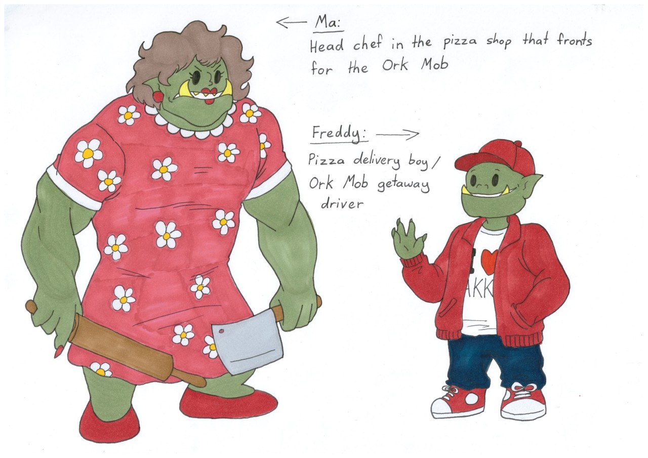 Potpourri Fandoms — Adorable Warhammer Ork Edition