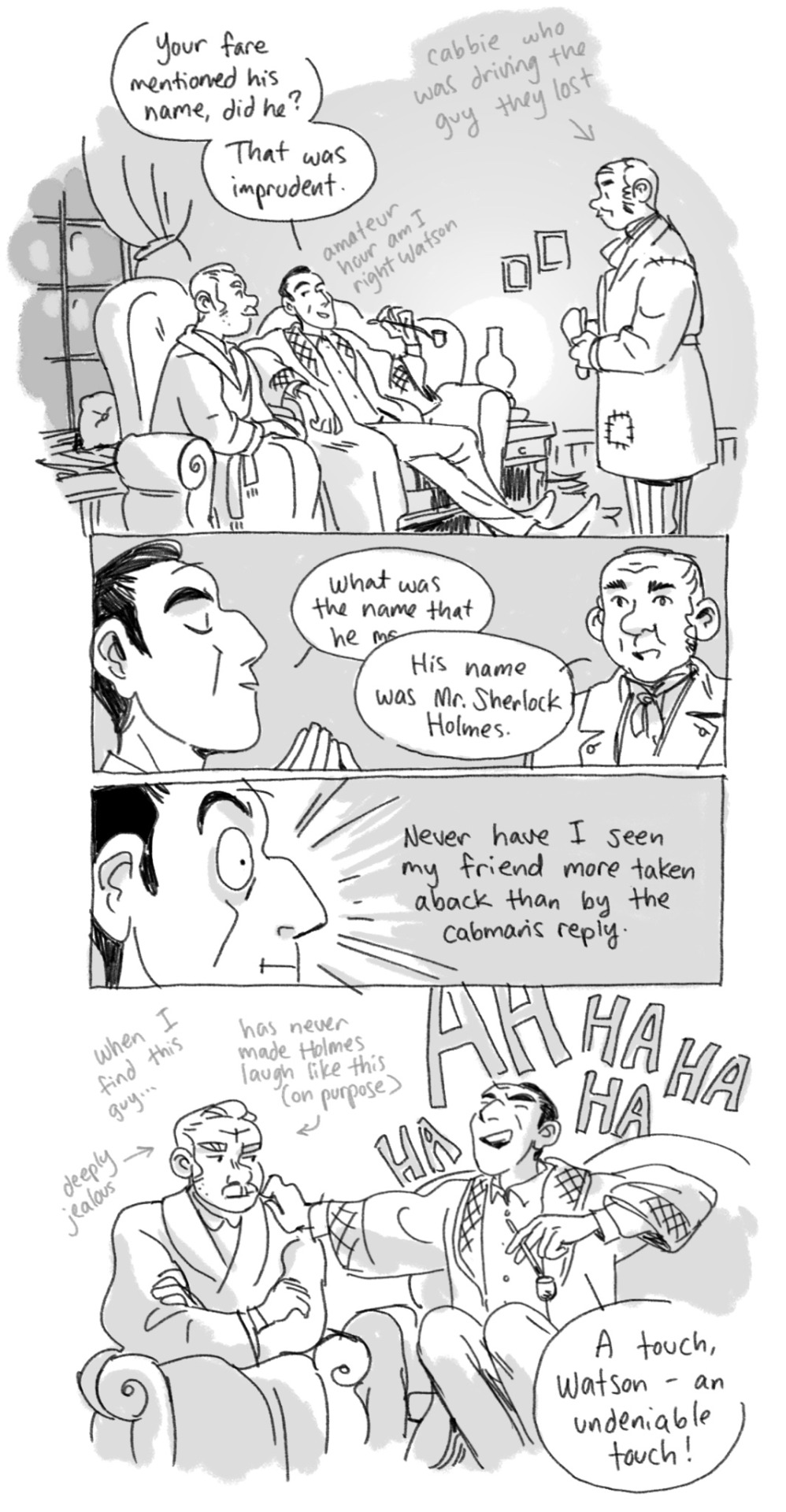 Enjoyer Opinion Haver On Tumblr Part 2 From Hound Of The Baskervilles Holmes Fucks Up