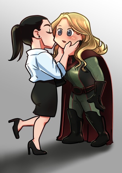 Supercorp Fan Art On Tumblr