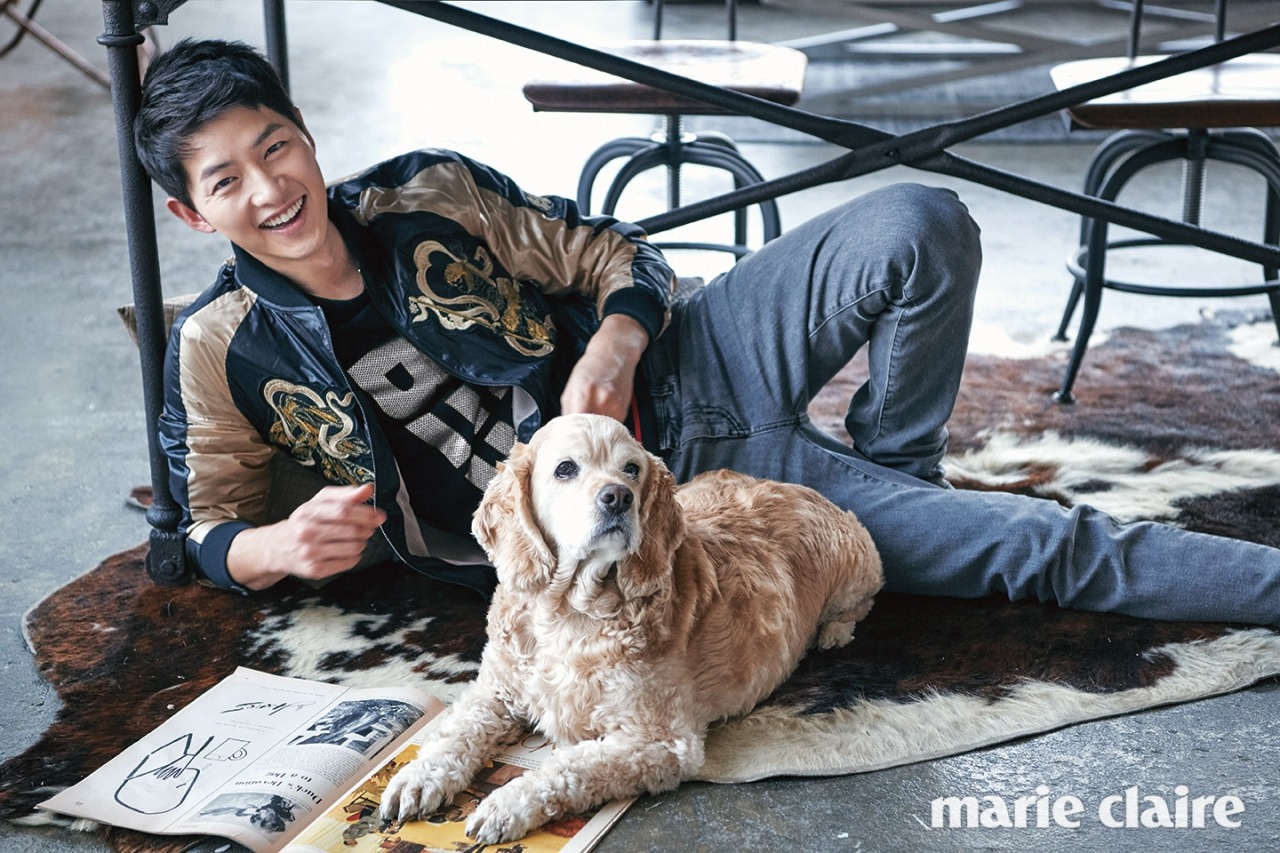 Song Joong Ki Marie Claire Magazine June Issue Korean Photoshoots