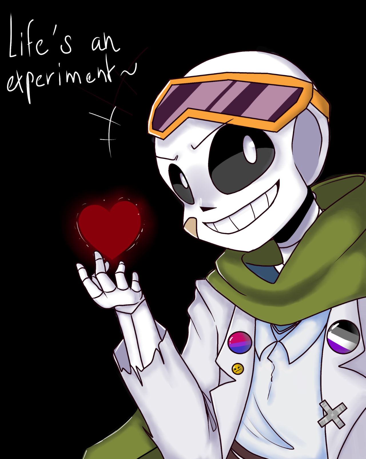 Ask Yandere Science Sans