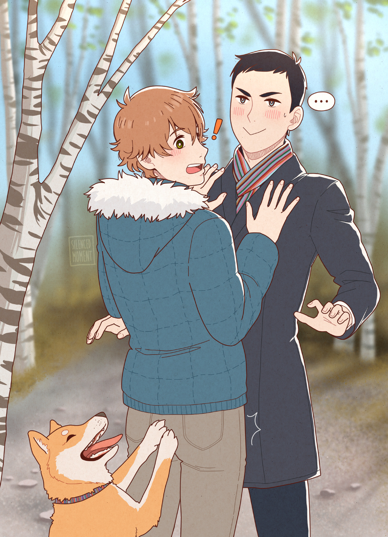 Very Late Birthday Present For Mysecretfanmoments She Asked For Our Ocs Luca And Noah From