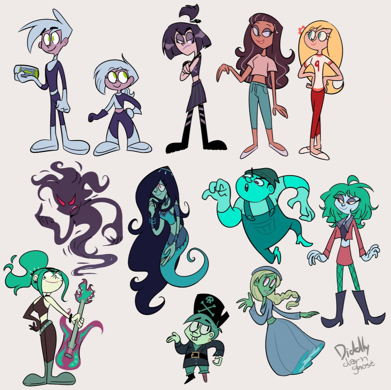 Danny Phantom Technus Forms
