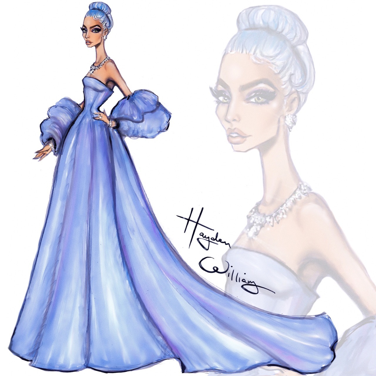 Hayden Williams Fashion Illustrations