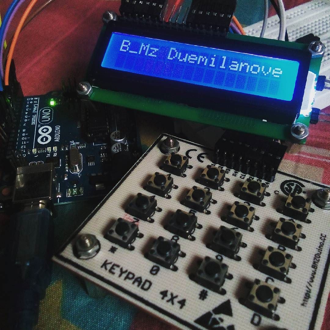 Insta Arduino Arduino Arduinoproject Keypad Stta By Vrogue