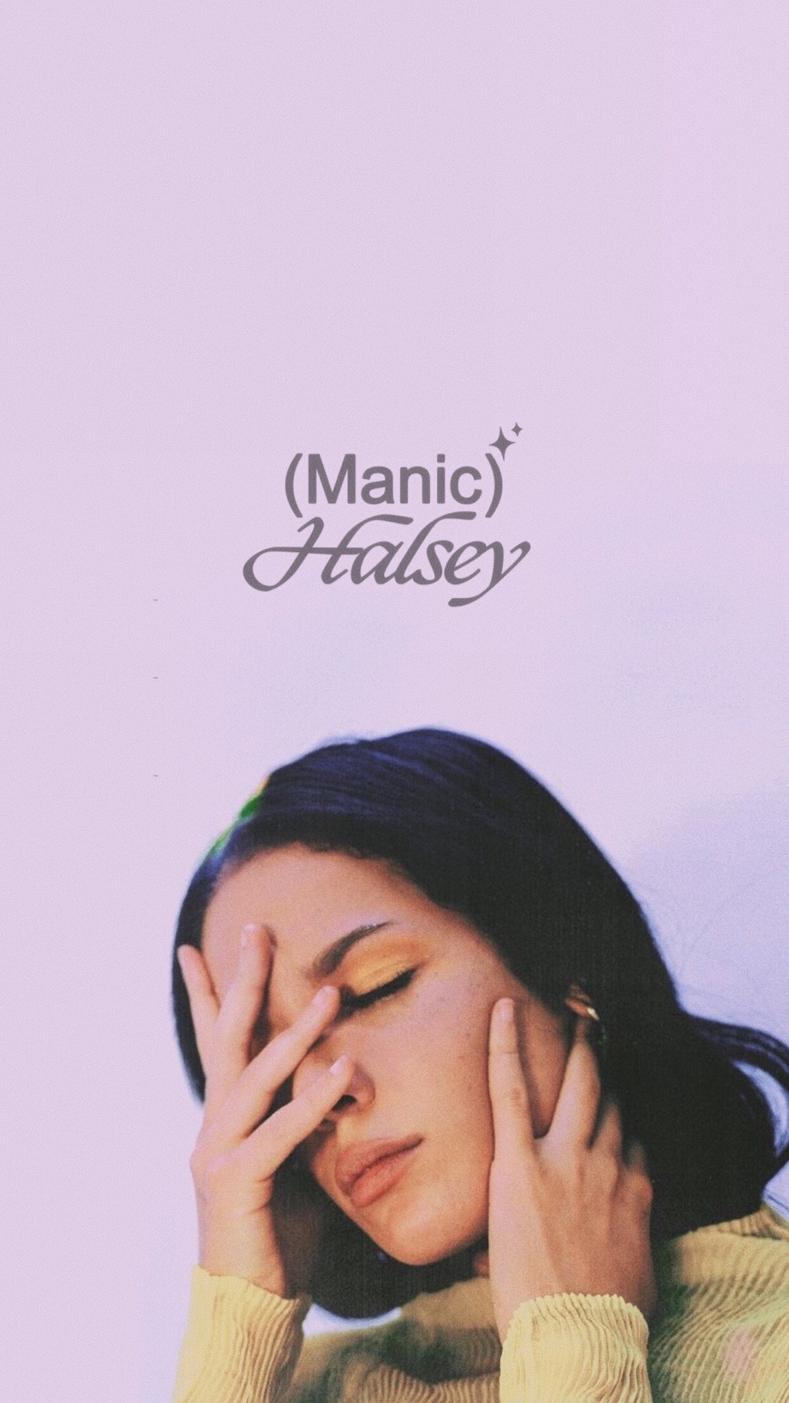 Lockscreens ☽ — Halsey Manic Aesthetic 🌸 Requested Like Or Reblog