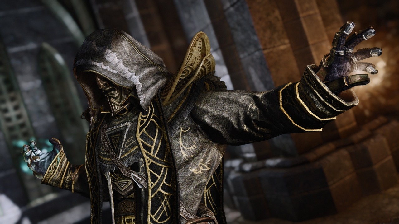 Skyrim Mage Robe Mod Coolufil