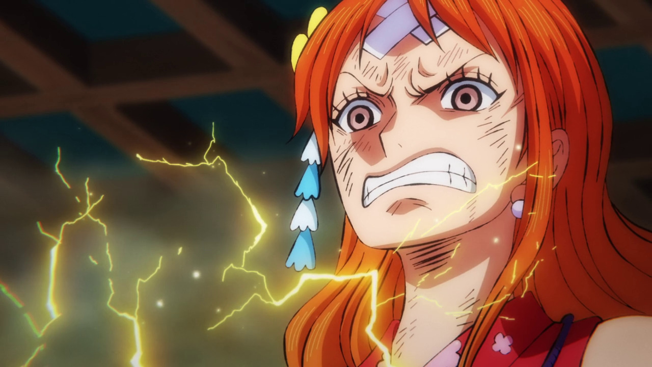 Nami In Episode 1033 One Piece Nami Wano Country Arc Anime Caps