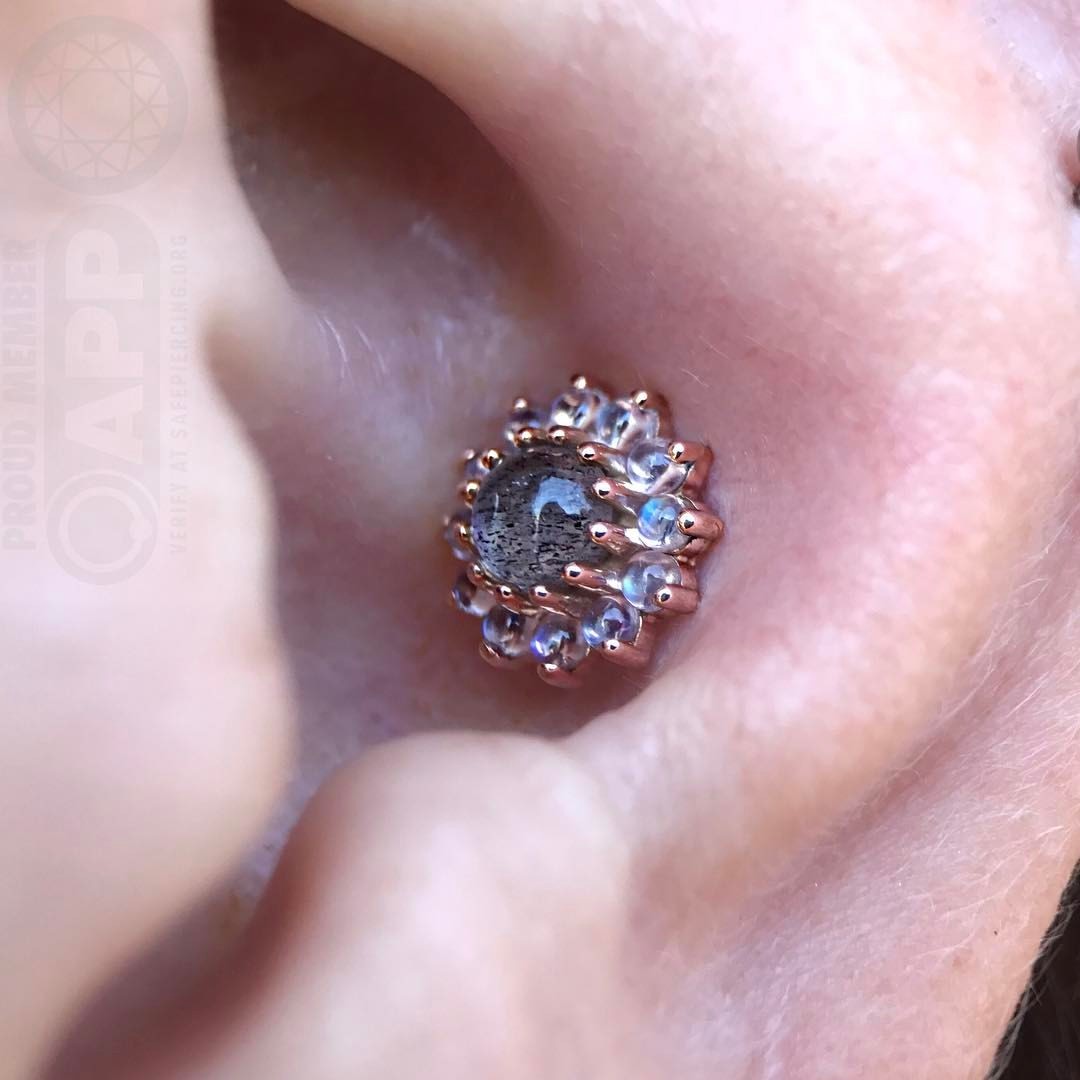 The Rose by bvla. This elaborate piece of jewelry never seems to last very long in our cases Shelby had the pleasure of. amorybodyarts on Tumblr