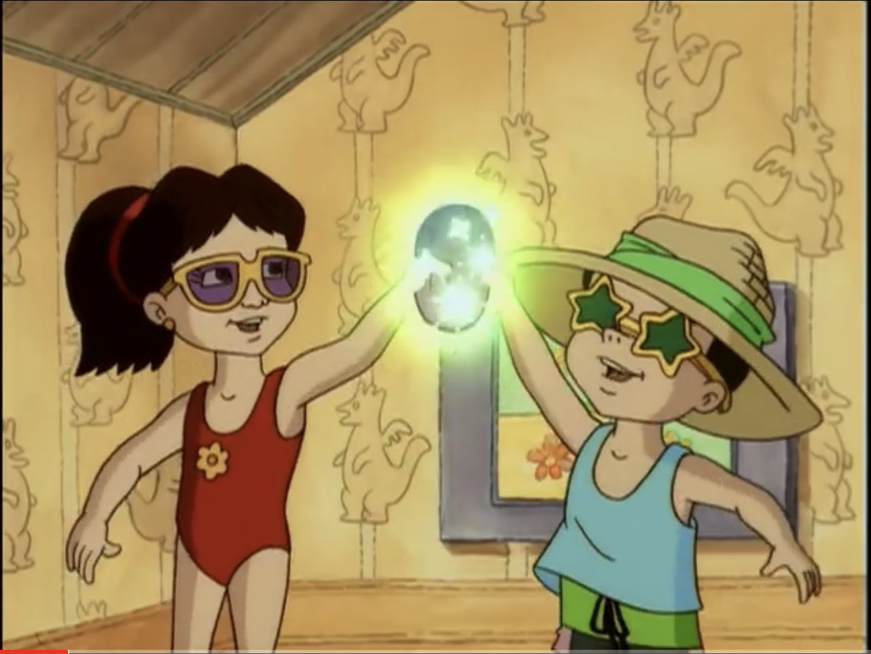 A Compilation Of Emmy And Max Holding The Dragon Scale Thecartoonblog On Tumblr