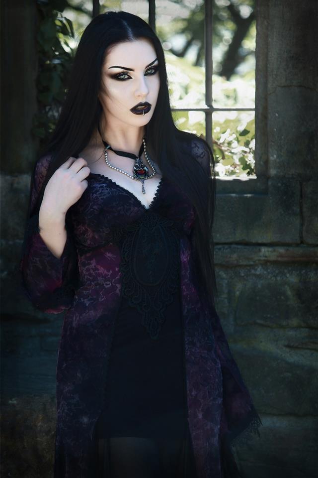 Model Mua Edit Photo Baph O Witch Necklace Gothic And Amazing