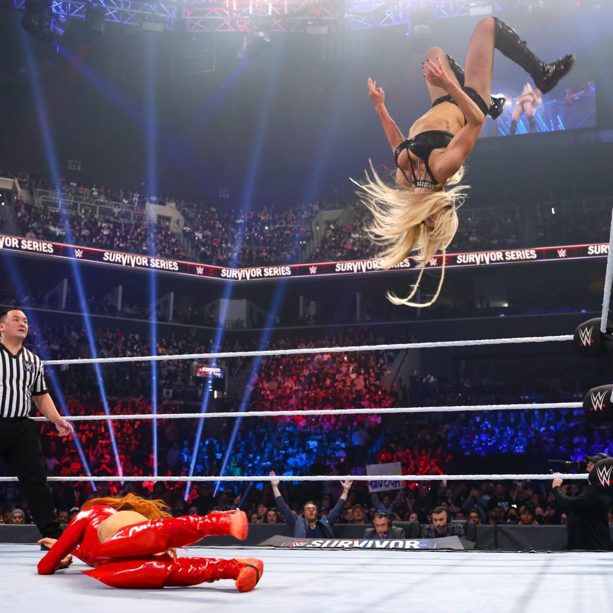 Wwe Women 🌞 Becky Lynch Vs Charlotte Flairsurvivor Series